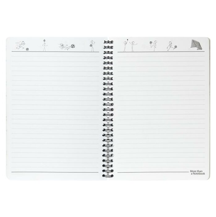 Real Madrid Notebook B5 Size 17×24 cm - Diwan