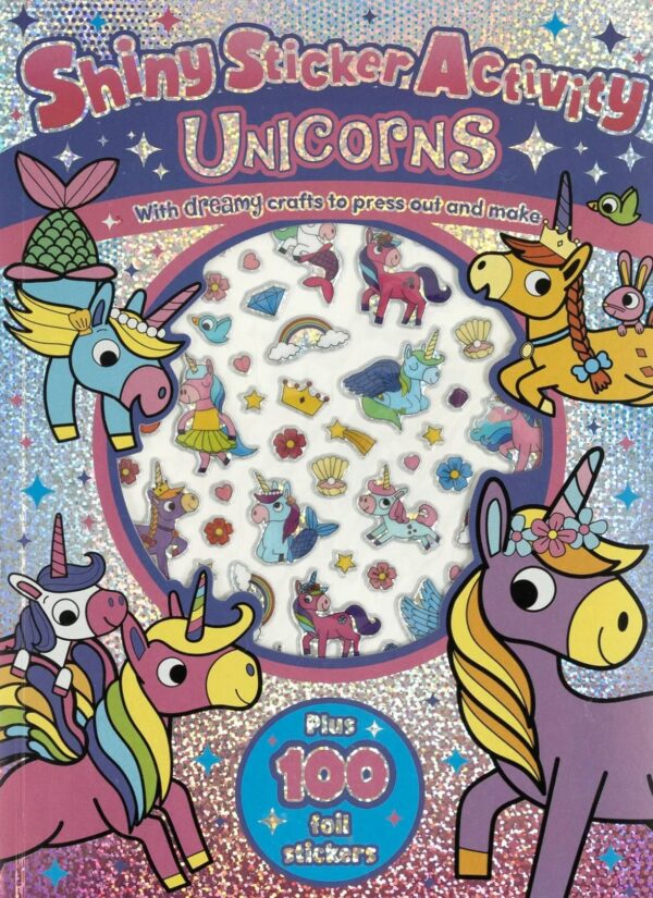Shiny Sticker Activity: Unicorns - Diwan
