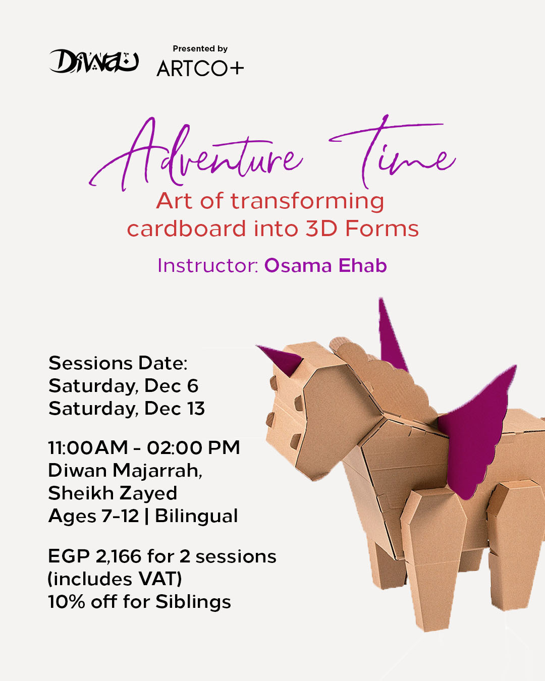 Adventure Time Workshop by ArtCo+ - Diwan